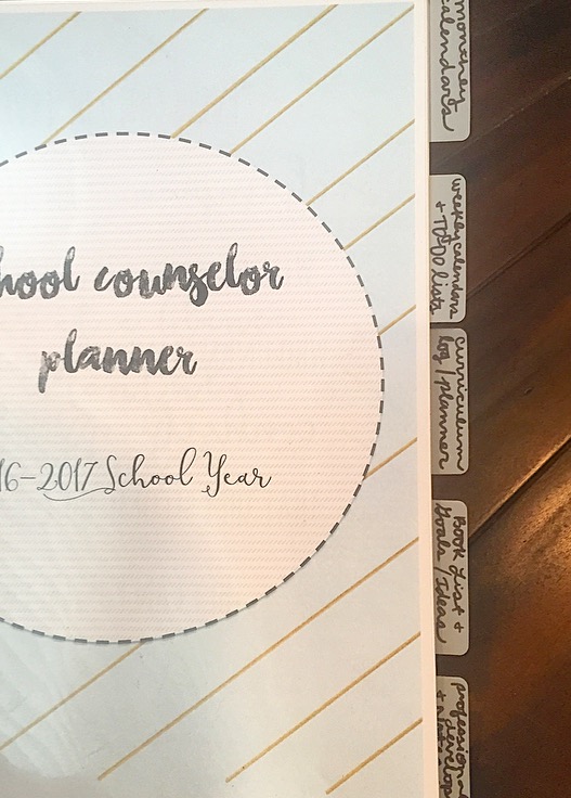 My Complete School Counselor Planner Book