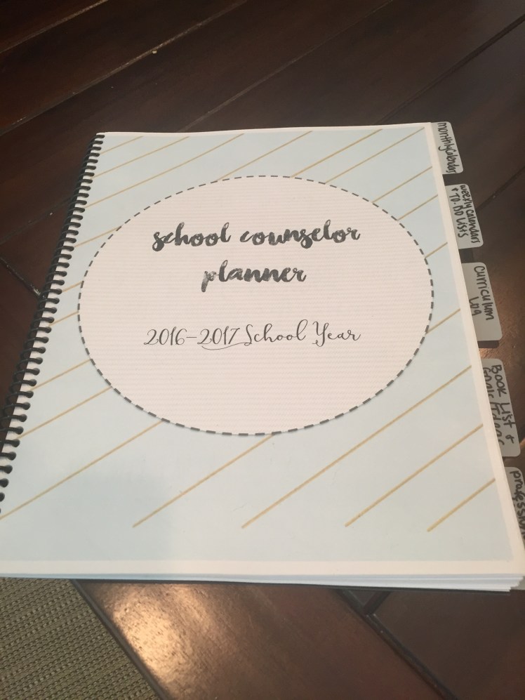 My Complete School Counselor Planner Book
