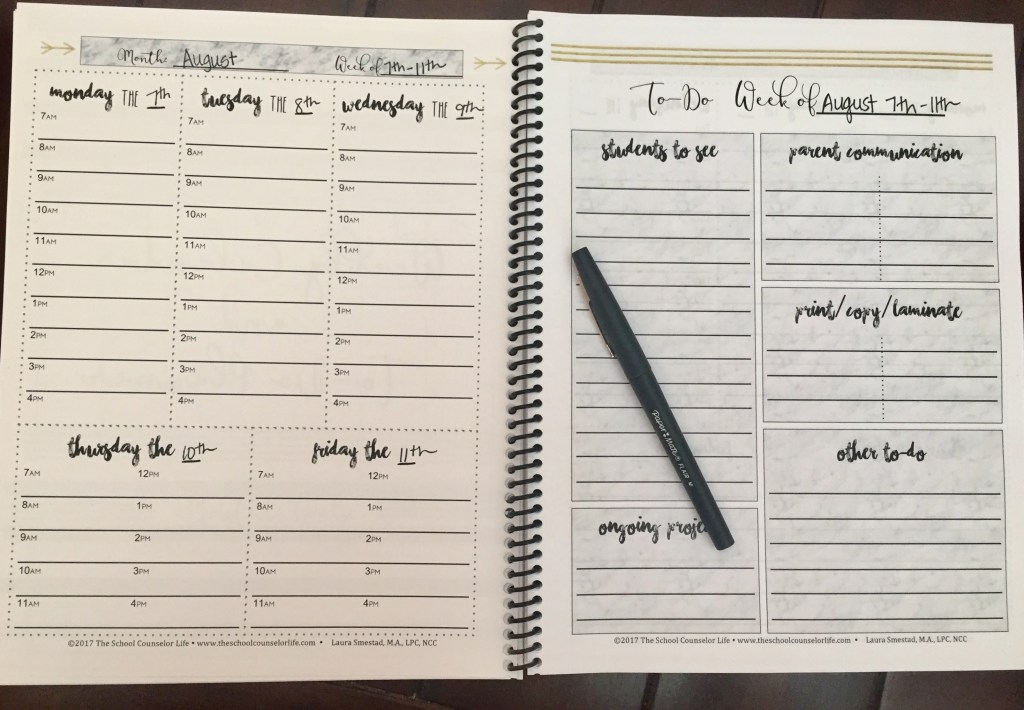 The 2017-2018 Complete School Counselor Planner