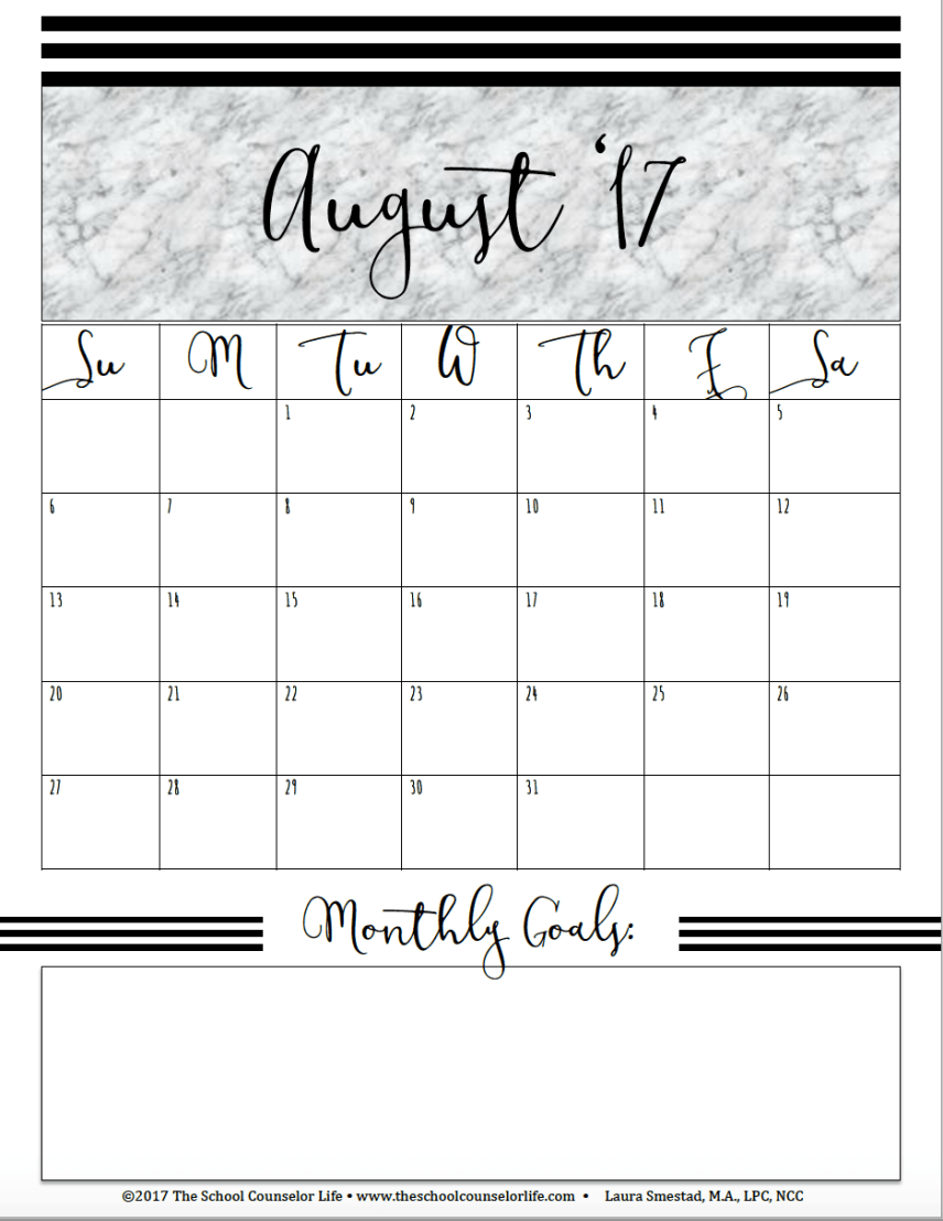 The 2017-2018 Complete School Counselor Planner