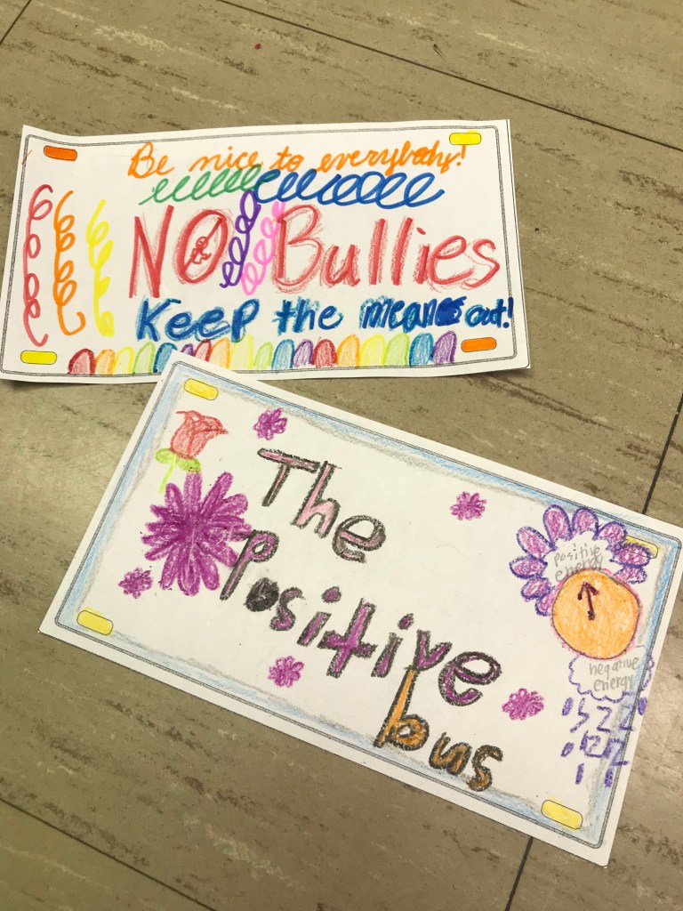 Lesson on Positivity Using the Energy Bus for Kids